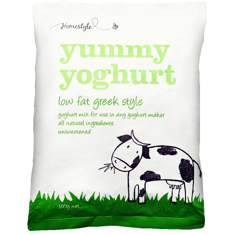 Homestyle Yummy Yoghurt - Make your own yogurt in any yogurt maker.